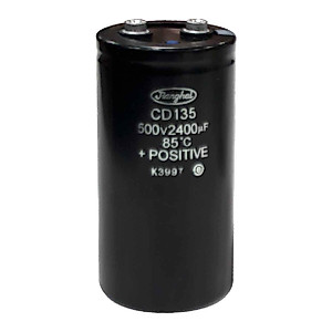Miller 203912 Capacitor, elctlt 2400 Uf 500 Vdc Can 2.50 Dia