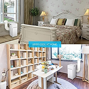 DuraComfort Air Conditioner Hose, Portable AC Exhaust Hose with 5 Inch Diameter 80" Length, Compatible with LG, Delonghi, Honeywell and More, Anti-Clockwise Thread