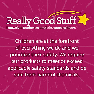 Really Good Stuff Non-Tip Book and Binder Holders, 5½” by 13½” by 7¾” (Set of 12, Black) Magazine, Folder Bins with Stabilizer Wings, Built-In Label Holder – Durable, Won’t Fall Over