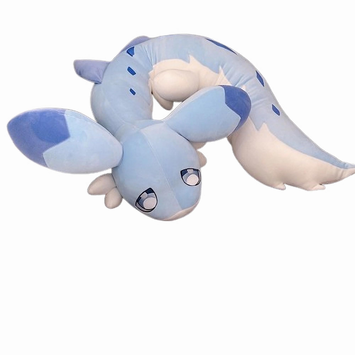 HuaHuoAye Chillet Plush Toy Doll Throw Pillow Giant Soft Cute Fluffy Suitable for Gifts (5 Feet Long), Large, Blue