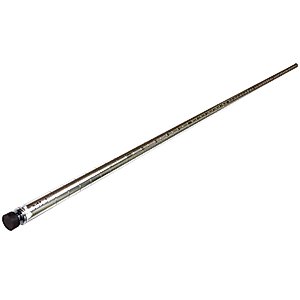 Nexel Post for Wire Shelving, Clear Epoxy Finish, 34" H