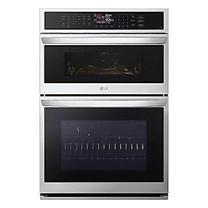 LG WCEP6423F 30 Inch Smart 6.4 cu. ft. Total Capacity Electric Combination Double Wall Oven with Wi-Fi