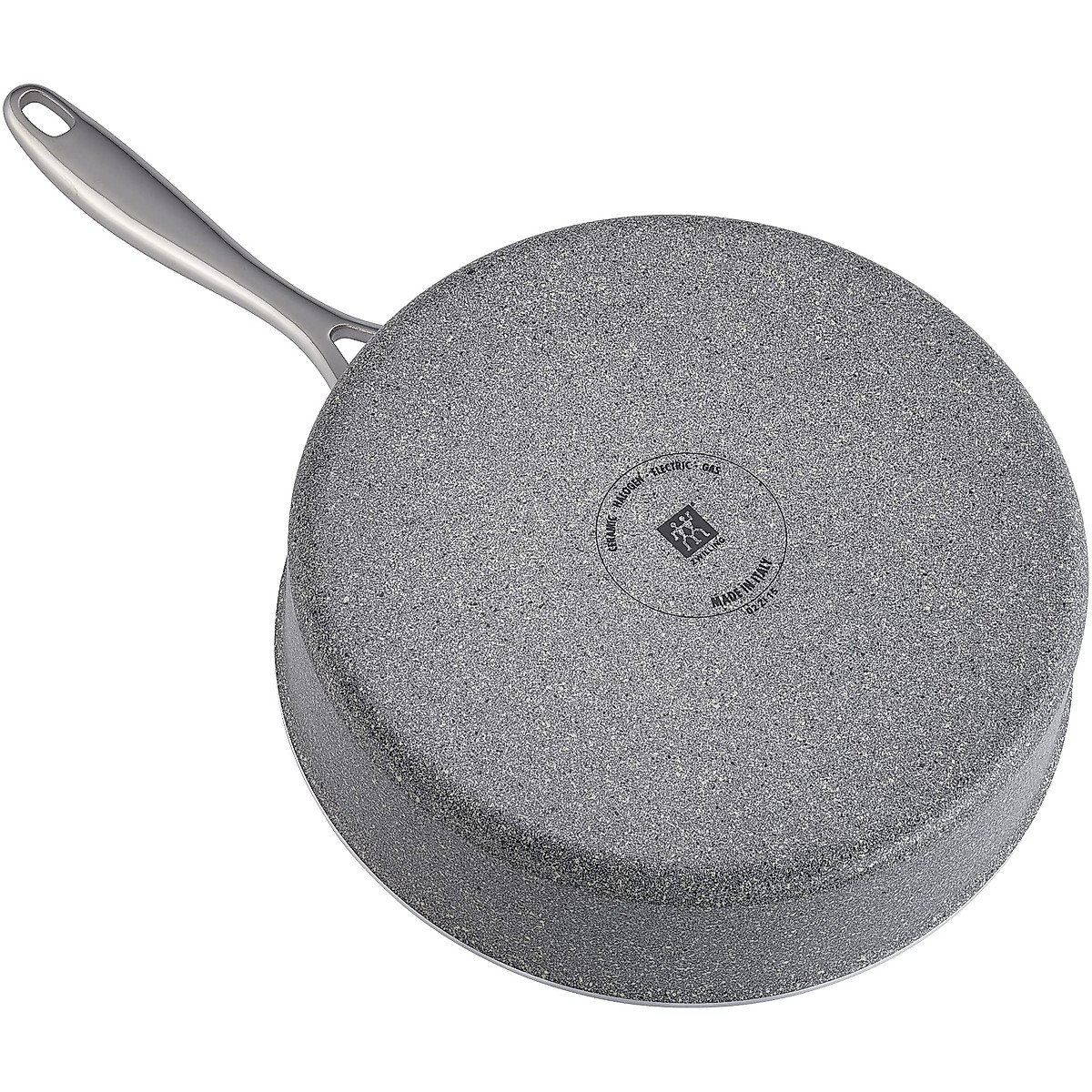 ZWILLING Vitale 3-qt Nonstick Saute Pan with Lid, Aluminum, Scratch Resistant, Made in Italy