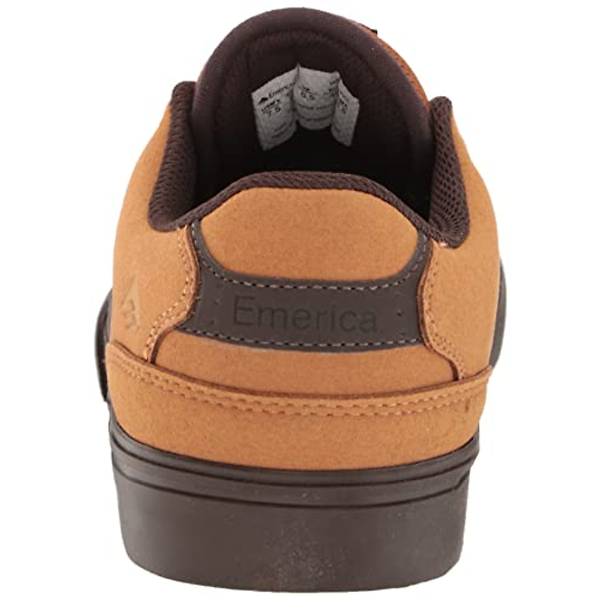 Emerica Men's Skate Shoe, Tan/Brown, 14