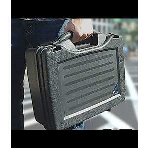 CASEMATIX Wireless Microphone Case Compatible with Shure, AKG, Sennheiser, GTD, Innopow, Fifine and Other Mic Receivers and Transmitters in Customizable Foam - Case Only for Mics