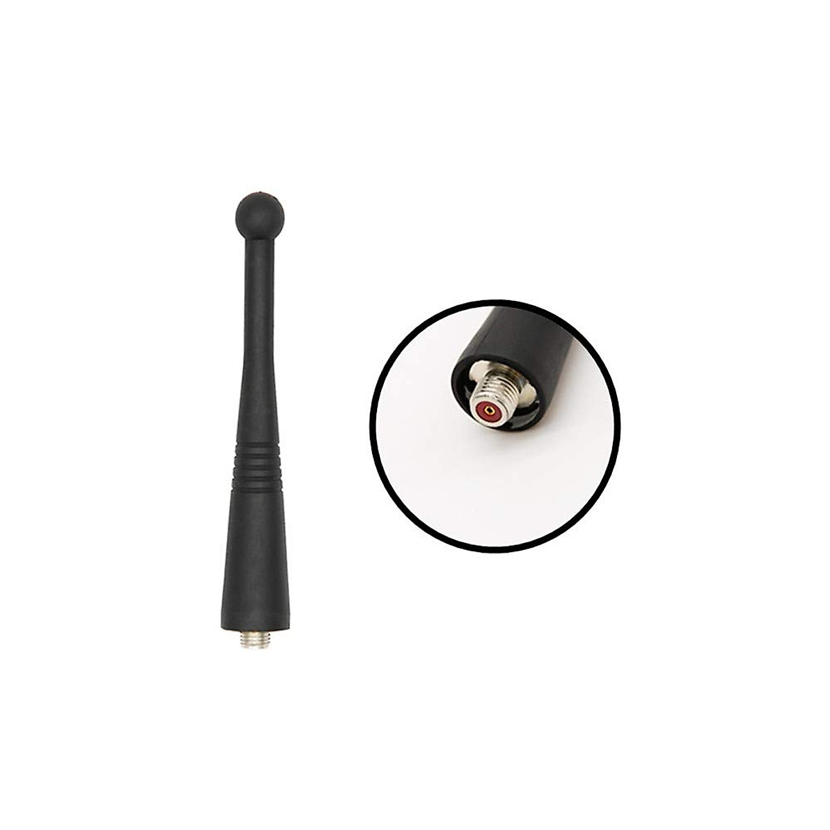 KEYBLU APX 6000/7000/8000 Short Stubby Antenna 764-870MHz SMA-F with 7-800 GPS Compatible with Motorola APX Radio(2 pcs)