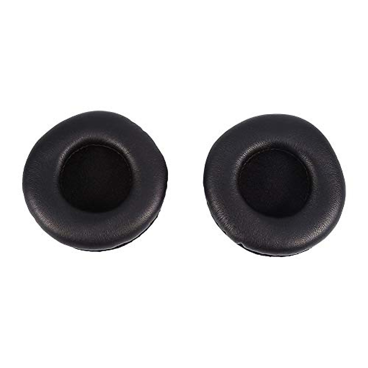 Fosa Soft Replacement Ear Pads PU Leather Earpad Cushions Foam for J3, SJ33, SJ5, SJ55, ES7, ESW9, ESW10, JVC S500 and Headphone Diameter Between 72-75mm Black