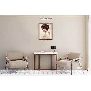 Poster Master Vintage Photograph Poster - Retro Portrait Print - 8x10 UNFRAMED Wall Art - Gift for Artist, Friend - Lily Elsie, English Actress, Beautiful Woman, Fashion - Wall Decor for Home, Office