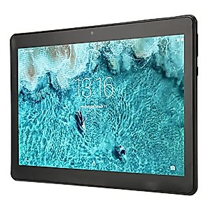 CHICIRIS Tablet Computer, Black 2560x1600 5MP Rear 10.1Inch HD Screen Tablet 5Ghz for Entertaining (US Plug)