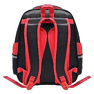 Hnokle Spider Backpack 3D Comic Schoolbag Anime Cartoon Waterproof Bookbag with Pencil Case for Boys Elementary