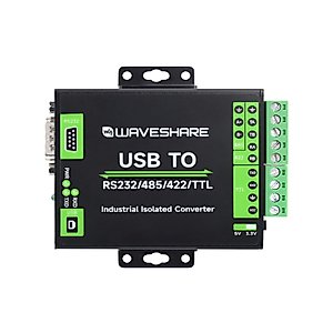 waveshare FT232RNL USB to RS232/485/422/TTL Interface Converter, Industrial Isolation