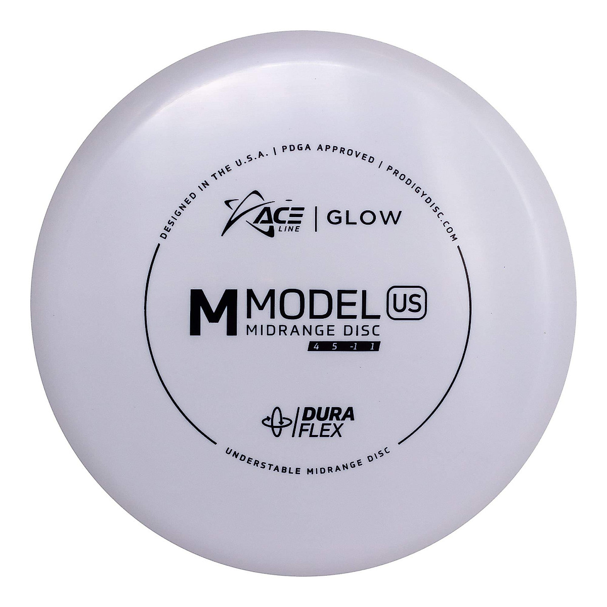 Prodigy Disc Ace Line Glow DuraFlex M Model US Midrange Golf Disc [Colors May Vary] - 177-180g