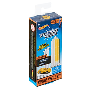 Hot Wheels Fusion Factory Color Refill Kit, Yellow