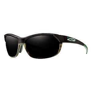 Smith Optics Pivlock Overdrive Sunglass with Blackout, Ignitor, Clear Carbonic TLT Lenses, Matte Trail Camo