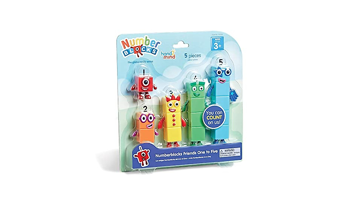 Numberblocks Friends Figures Set for Kids 3-5