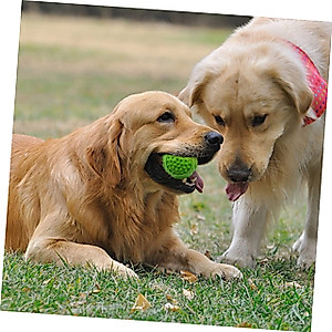 balacoo Dog Chew Toy Small Dog Toy Pet Chew Toys Ceramic Dust Bath House Toys for Puppies Loneliness Relief Toy Puppy Dog Toys Oral Disease Prevention Toy Decompression Toy Ball Molar