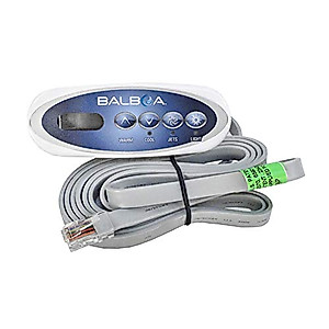 Balboa 53238 4 Button Topside Control Panel for Mini Oval Heat Jacket 7' Cord