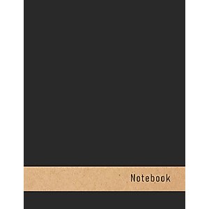 Blank Notebook: Unlined Blank notebook with numbered pages ( 110 Pages, 8.5 x 11)