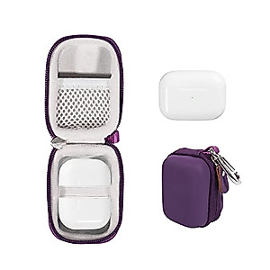 getgear case for AirPods Pro (2nd Generation) Wireless Earbuds (Purple)