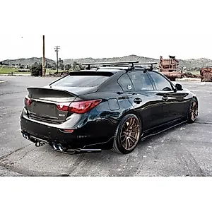 Xotic Tech Auto Aluminum JDM Rear Tow Hook Kit Racing Style Trailer Towing Ring Decoration Car Accessories, Universal Fit Car, Truck, SUV, Most Vehicles (Black)