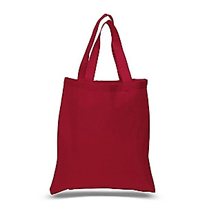 Set of 12 Wholesale Cotton Tote Bags 100% Cotton Reusable Tote Bags 1 Dozen