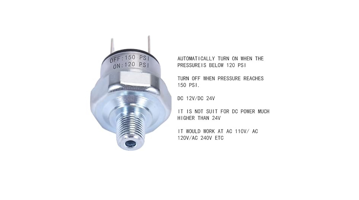 Air Pressure Switch 120-150 PSI - Reliable Performance