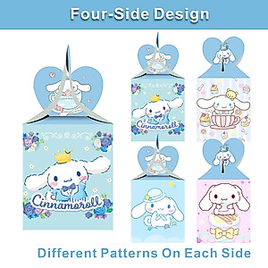 ARHAVI 12pcs Cinnamoroll Party Favor Gift Boxes, Cinnamoroll Birthday Party Supplies for Kids Party Decorations