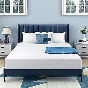 Full Mattress, MLILY 8 Inch Memory Foam Mattress Made in USA, Green Tea Full Size Mattress in A Box, Medium Firm Mattress Full for Pressure Relieving, CertiPUR-US Certified