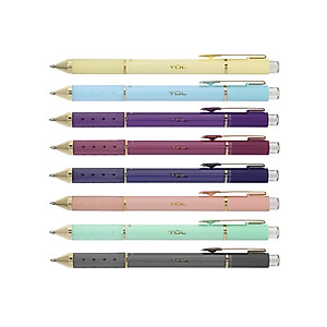 TUL Limited Edition Metallic Brights Retractable Gel Pens Medium Point 0.8 mm Assorted Barrel Colors