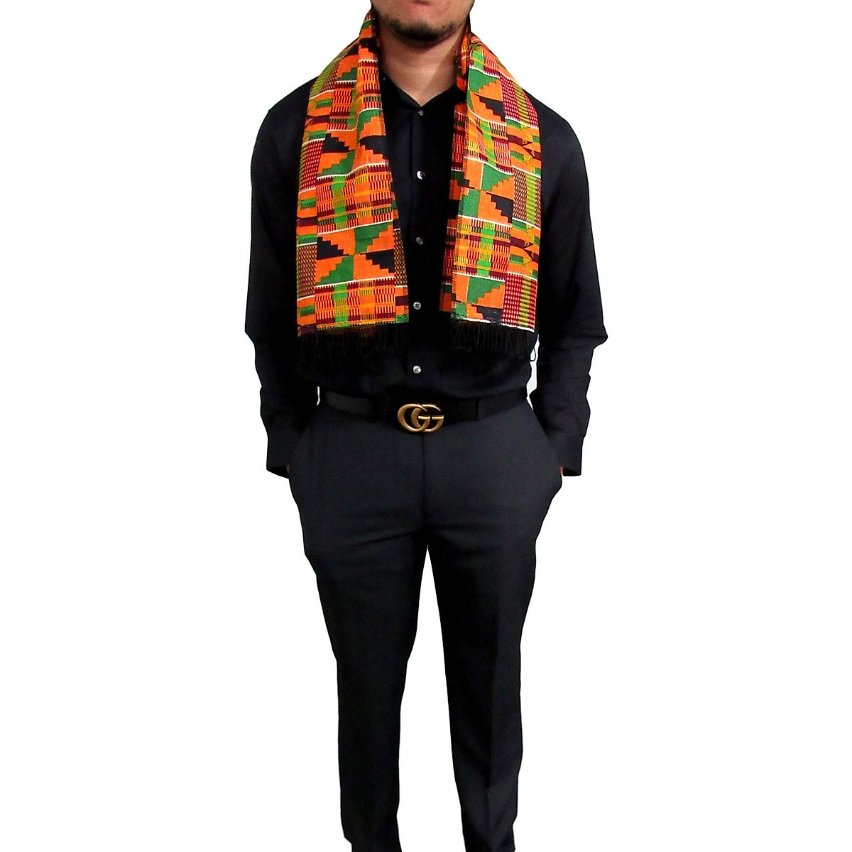 African Kente Stole, Kente Scarf, Sash, Kwanzaa, Choir, Black History, Graduation, African Pattern, Table Runners