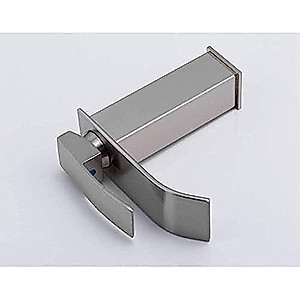 Kitchen Taps Brushed Nickel Bathroom Faucet Waterfall Faucet Single Handle Brass Bath Basin Hot and Cold Water Mixer Tap