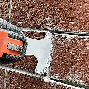 Diamond Oscillating Blades, Richeotai 8 Pcs Diamond Carbide Multi Tool Blades Set for Grout Removal, Flush Cut, Cleaning Mortar