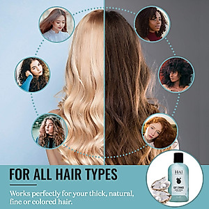 SOFT STRANDS Conditioner by HAI - Deep Cleansing and Moisturizing Professional Formula w/pump