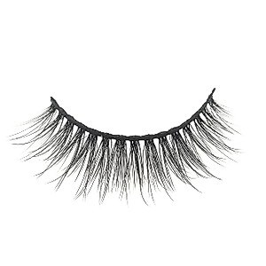 Fairy Dust - Reusable 15 Wears, Natural Looking Vegan False Lashes, Handmade from Korean Silk. Lightweight Cruelty Free Eyelash for Everyday Look - 1 Pair
