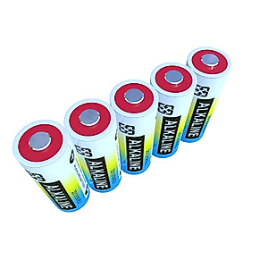 EX-ENEGY 23A A23 21/23 MN21 12V Alkaline Batteries 5 pack for Garage Doors Opener Keyless Entry Doorbells and Alarm Remote