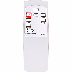 Replacement for Danby Air Conditioner Remote Control R15B (R15A R15C) Works for DAC10011E DAC12010E DAC12011E DAC5200DB DAC060EB2GDB DAC080EB2GDB DAC100EB2GDB DAC120EB2GDB DAC150EB1GDB DAC180EB1GDB