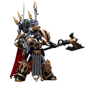 JoyToy Warhammer 40K 1/18 Action Figure Chaos Space Marines Crimson Slaughter Brother Karvult and Brother Maganar Military Collections Model Pack