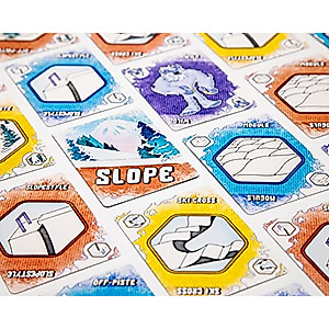 Skull Canyon Ski Fest Board Game - Race Down the Slopes and Conquer the Mountain! Strategy Game for Kids and Adults, Ages 14+, 2-4 Players, 45-90 MInute Playtime, Made by Pandasaurus Games