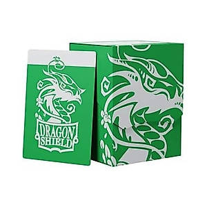 Card Deck Box Deck Shell: Green/Black - Dragon Shield