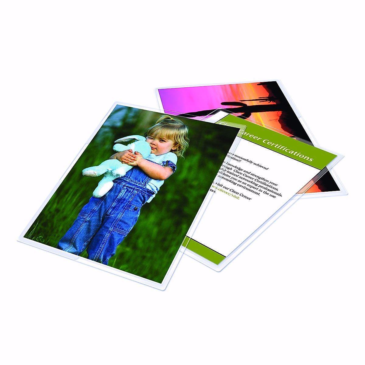 Royal Sovereign 3 Mil, Letter Size 11.25" x 8.75" x 0.7" Inches, Thermal Laminating Clear Gloss, 200 Pouches (SCR-003)