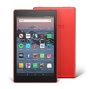 Certified Refurbished Fire HD 8 Tablet (8" HD Display, 16 GB) - Red (Previous Generation - 8th)
