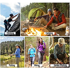 Mesinsefra Women's Cargo Pants Camping Pants Cotton Work Casual Loose Fit Trousers with Multi Pockets Grey 6