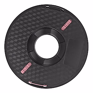PLA Filament, 1kg 3D Printer Consumable Bubble Free Smokeless for Printing(Pink)