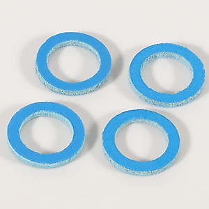 24 Pcs Lower Unit Drain Plug Seal Gasket, Gearcase Lube Drain Screw Washer Replacement for Mercury Marine Outboard Evinude Mercruiser Outdrive Tohatsu 12-19183-3 12-19183Q02 12-19183K02 18-2244