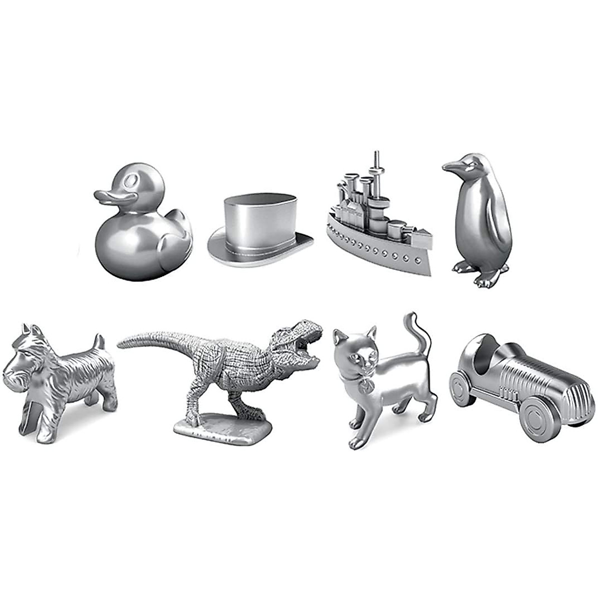 Classic Monopoly Now with Cat, Duck,& Dinosaur