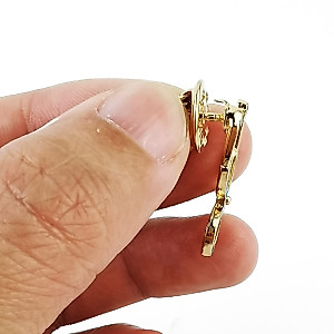 GXXMEI 30PCS Stethoscope Brooch Pins Stethoscope Enamel Lapel Pin Clothing Bags Decoration Brooch for Girls Medical Students Doctor Nurse Graduation Presents (Multuicolor)