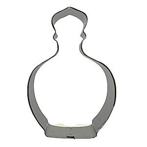 4.25" Perfume or Potion Bottle Metal Cookie Cutter