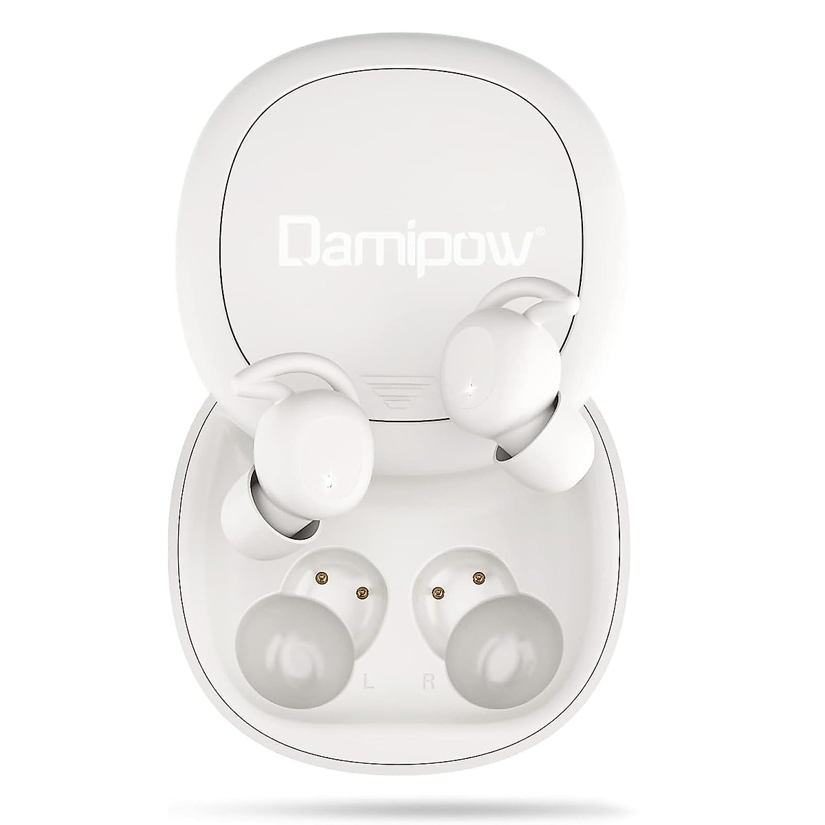 Bluetooth Sleep Earbuds, Noise Blocking Small Buds for Sleeping, Wireless Sleep Headphone Comfortable Fit, Invisible and Skin-Soft in-Ear Designed for Side Sleepers, Insomnia, Snoring, Work, Leisure