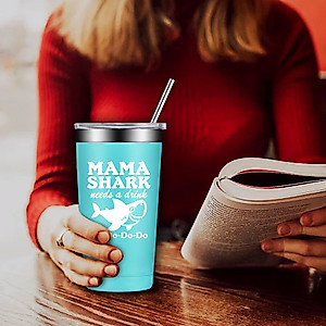 Fufendio Mothers Day Gifts for Mom from Daughter - Funny Best Mom Birthday Gifts from Son, Kids - Tumbler Mug Cup