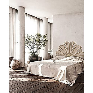 Wooden Art Headbord - All sizes - Natural Wood - Handmade - Home Decor - Bed Board - Bed Frame - Arch Headbord (USA - Olimp. Queen 167 x 83,5 cm (65.74" x 32.87"))